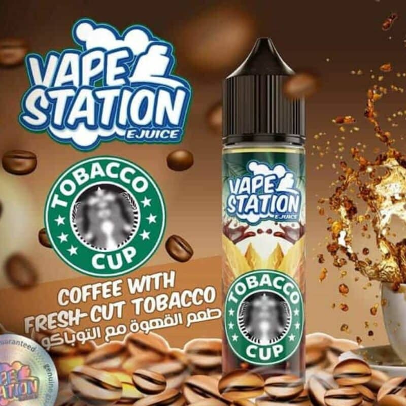Vape station dl 60ML Tobacco Cup - MR Zaafran
